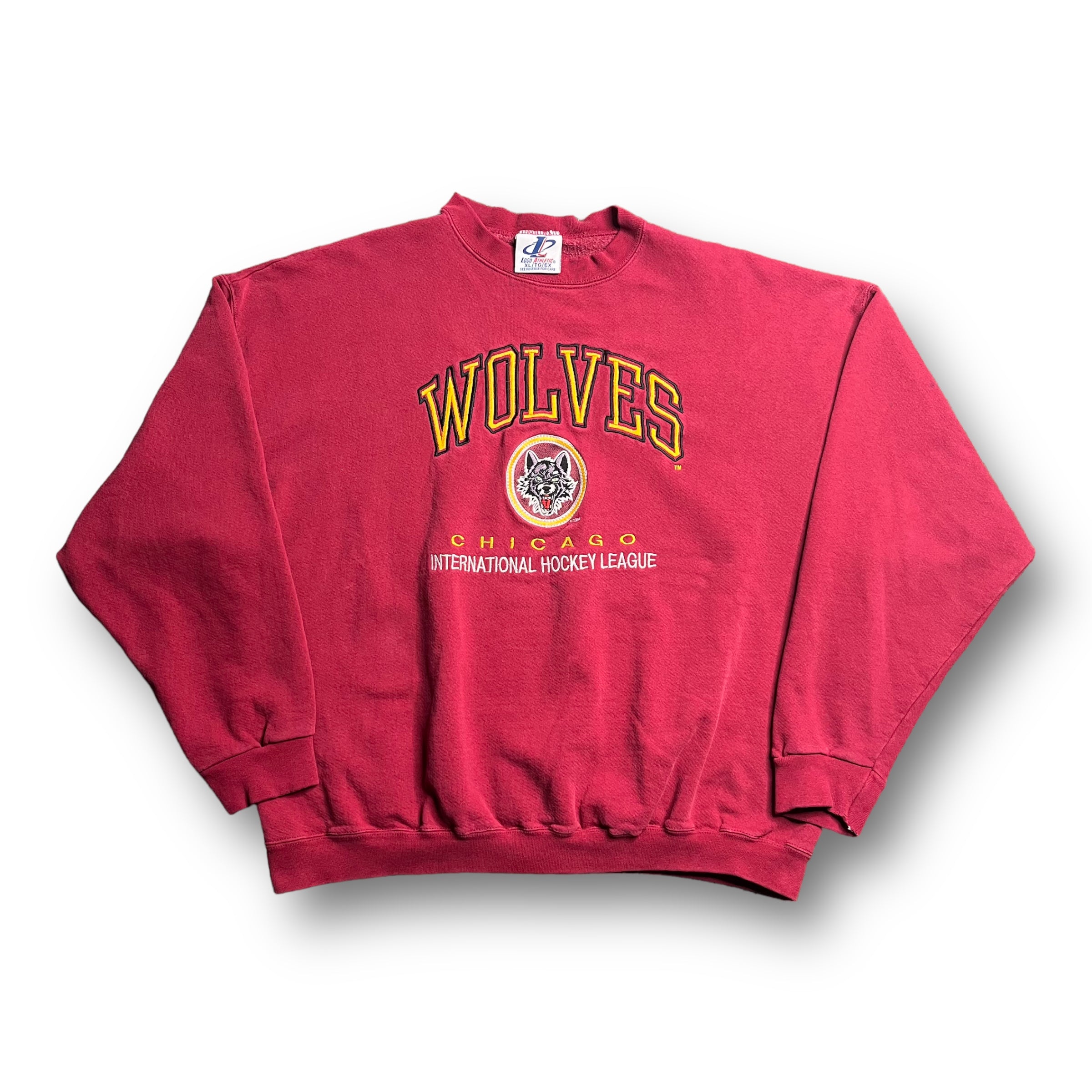 90s Chicago Wolves Crewneck (XL) – Misfitted Vintage